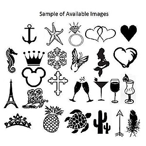 50 Personalized Ribbons Bridal Wedding Favor Baby shower Centerpieces, Photo Frames, Party, Invitations or Sprinkle - Custom Made