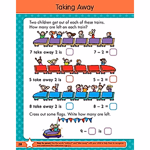Second Grade Math Workbook Ages 7 to 8: 75+ Activities Addition & Subtraction, Math Facts, Word Problems, Comparing Numbers, Counting Money, Telling ... Shapes, Measurement & More (Common Core)