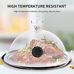 Cocktail Smoke Gun Lid Acrylic Home Smoking Dome Cover Portable Handheld Smoke Infuser for Meat, Grill, BBQ, Cocktail Drinks Cheese