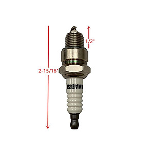 Spark Plug for Harbor Freight Predator 79CC 99CC 68124 69733 Gas Engine For UST GG1200 GG1350 Generators For Coleman Powersports 98cc 100cc 3HP Trail Bike Scooter Off Road Go Kart
