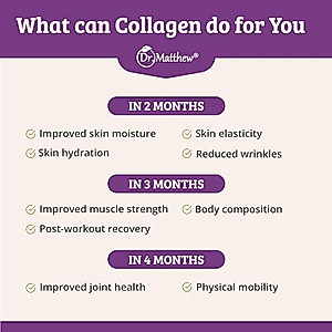 Collagen Peptides for Women & Men. Best Collagen Powder Unflavored, Hydrolyzed, Quick Dissolve, Bovine, Grass Fed, for Weight Loss, Hair Growth, Skin, Joints, Nails. Colágeno En Polvo Para Mujer