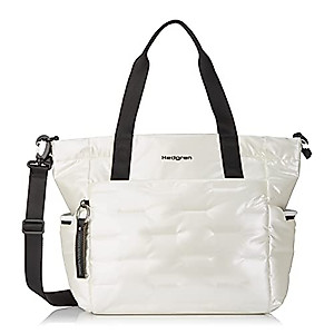 Hedgren Puffer Tote Bag (Pearly White)
