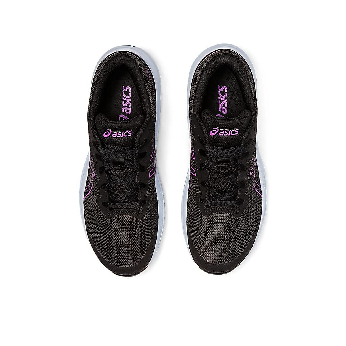 ASICS Kid's GT-1000 11 Grade School Running Shoes, 5.5, GRAPHITE GREY/ORCHID