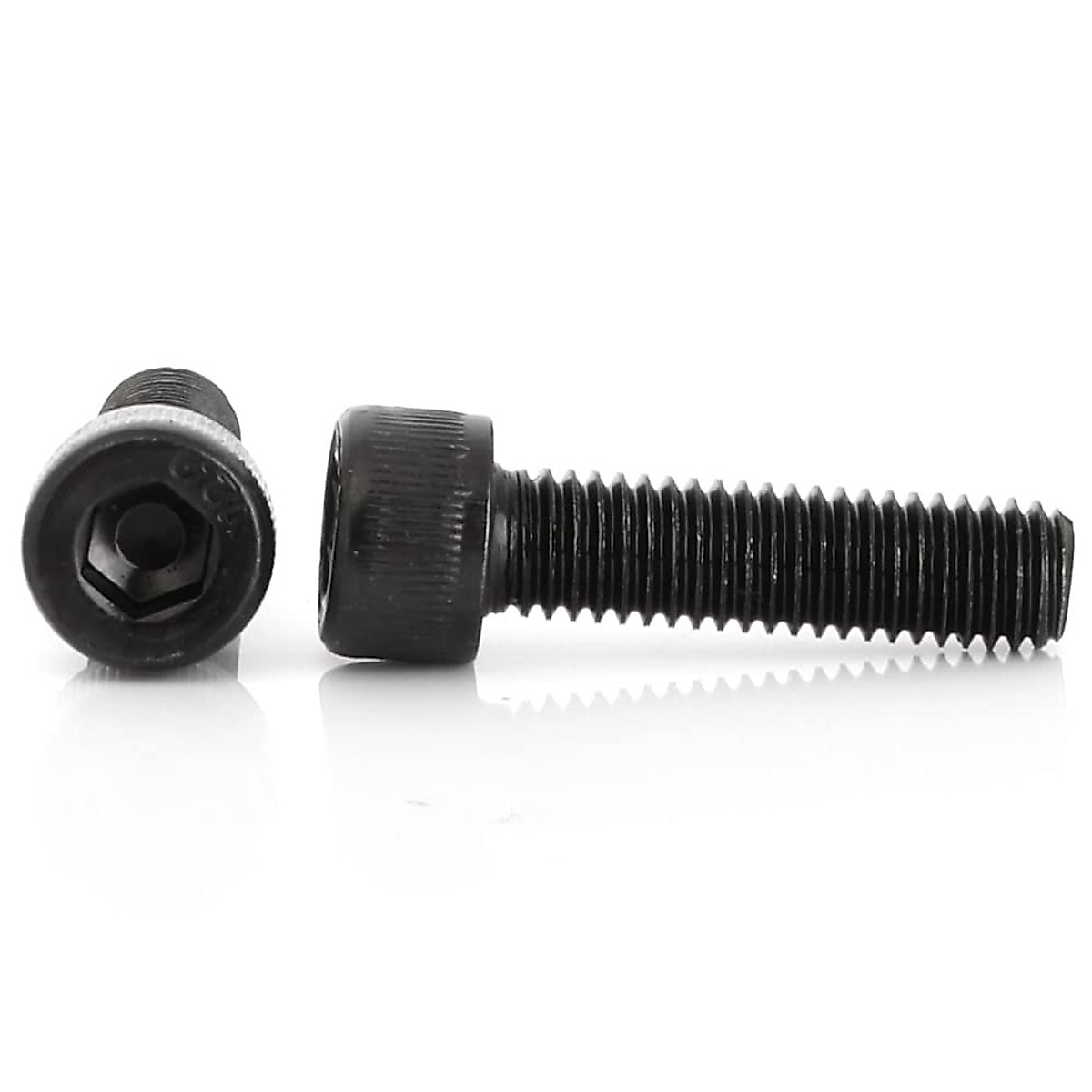 M6-1.0 x 40mm, 45mm, 50mm, 55mm and 60mm Socket Head Cap Screws, Grade 12.9 Alloy Steel, Black Oxide, 25 PCS
