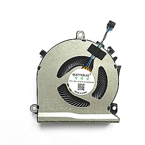 QUETTERLEE New CPU Cooling Fan for HP Pavilion Gaming 15-EC 15-ec0013dx 15-ec0751ms 15-ec0054ax 15-ec0010nr 15-ec0075ax 15-ec0001ne 15-ec0078ax 15-ec0001ne 16-A 16-A0010CA Series L77560-001 Fan
