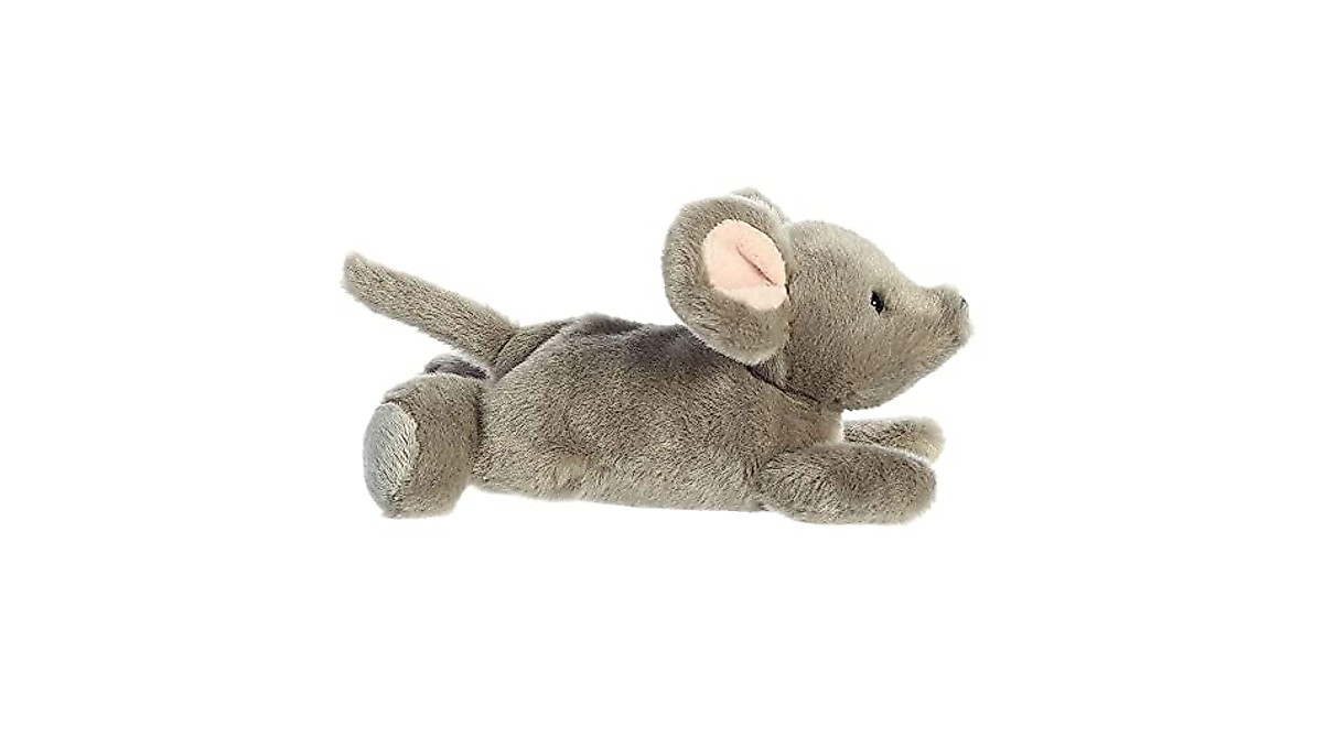 Aurora Mini Flopsie Missy Mouse Stuffed Animal - 8"