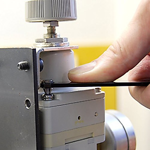 ANEX Ultra Low Profile Offset Screwdriver Set 3 Piece, 90 Degree Straight Slim Plate For Tight Area, Made in Japan, Black