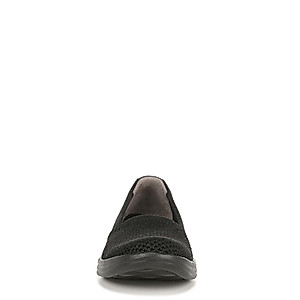 BZees Women's, Pep Talk Slip-On Black Fabric