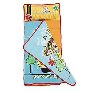 CoComelon Kids Nap-Mat Set – Includes Pillow and Fleece Blanket – Great for Boys or Girls Napping During Daycare, Preschool, or Kindergarten - Fits Toddlers and Young Children