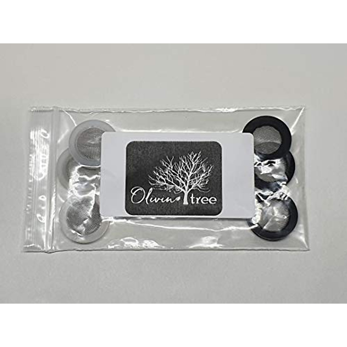 Black 20 pcs Silicone Washer Silicone Filter Gasket for Shower Head Water tap Faucet (White & Black 6 Pcs)