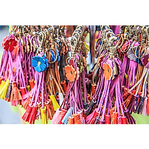 IPXEAD 120PCS Premium Swivel Lanyard Snap Hook with Key Rings, Metal Hooks Keychain Hooks for Lanyard Key Rings Crafting(Silver)