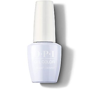 XPRESS ECOMMERCE NAIL ART STICKER WITH GEL NAIL POLISH COMBO SIZE 15ML - 0.5 FL OZ COLOR: I Am What I Amethyst