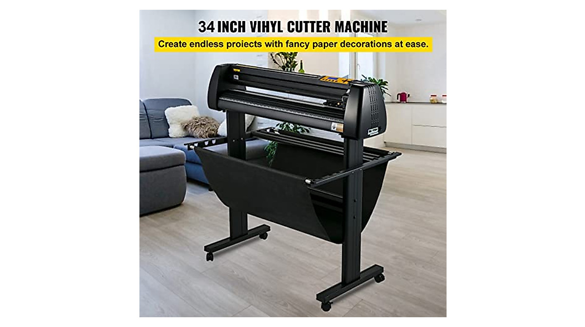 34" VEVOR Vinyl Cutter - Precision Sign Making Machine