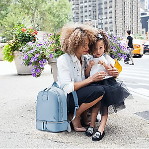 Lamèredelaterre Mini Diaper Bag Backpack Small Casual Bag Commuter Bag Lunch Bag Thermal Cooler Ladies Women Mommy Cute Young Fashion