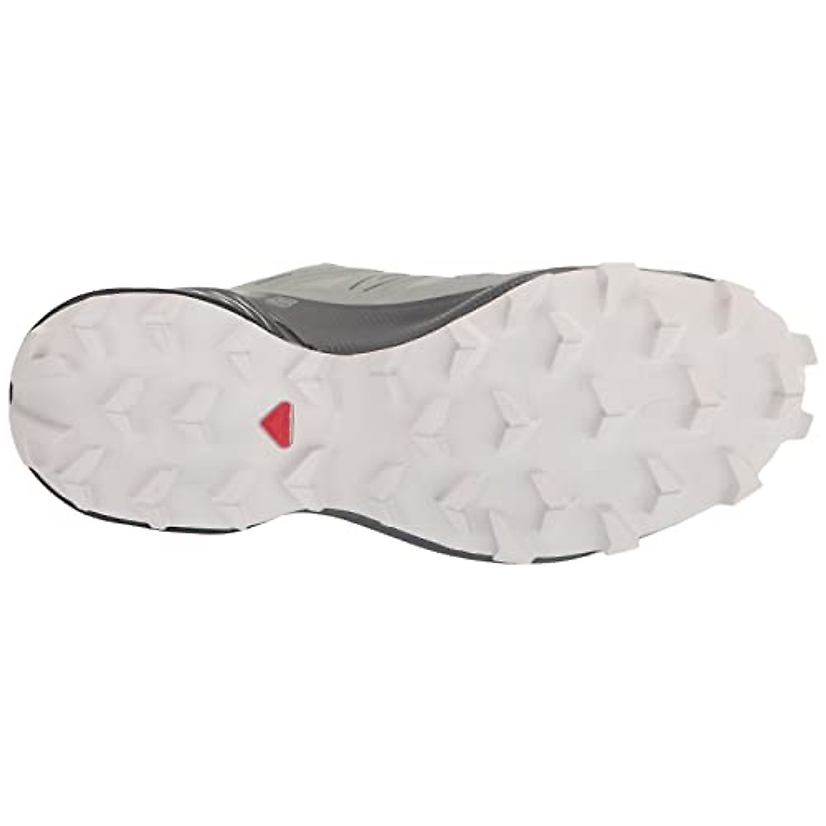 Salomon womens Salomon Women's Speedcross 5 for Women Trail Running Shoe, Wrought Iron/Spray/White, 9.5 US