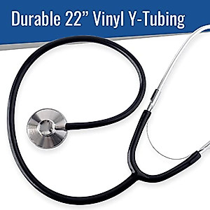 MABIS Spectrum Series Lightweight Nurse Stethoscope, Blue, 30 Inch