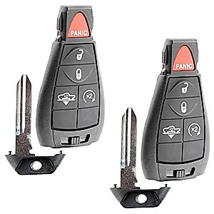 Key Fob fits 2015 2016 2017 Ram 1500 w/Air Suspension Keyless Entry Remote Start (GQ4-53T)