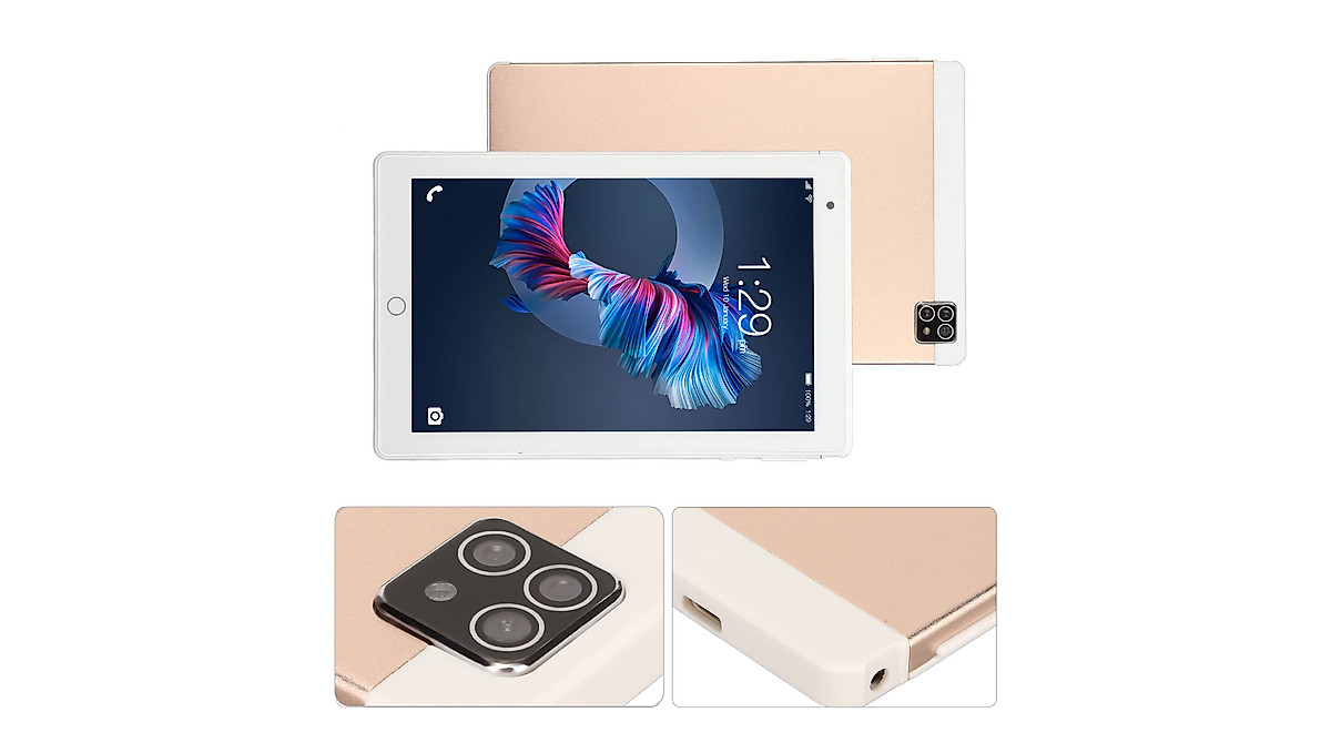 8 Inch Tablet, Type C Tablet PC 64GB, IPS 1920x1200 Octa Core CPU, 4GB ...