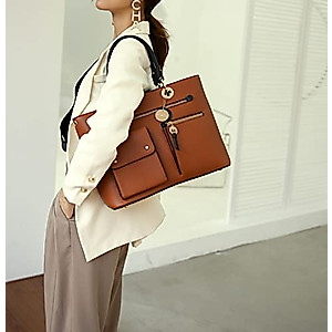 MKF Collection Satchel Bag for Women’s Crossbody Tote Handbag Top-Handle Purse