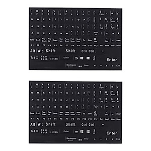 SOLUSTRE Laptop Stickers Laptop Stickers 4 Sheets Keyboard Keyboard Letter Stickers Purple Stickers Keyboard Letters Stickers Letters Stickers English Computer Keyboards Computer Keyboards