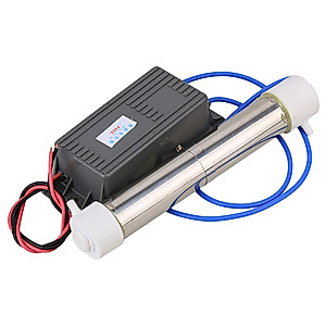 RDEXP AC110V 3 G/Hr Ozone Quartz Tube Generator with 220x35mm Tube