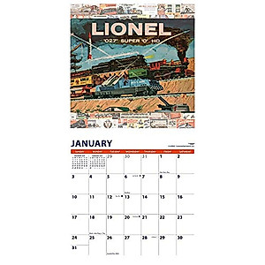 Lionel 2021 Wall Calendar