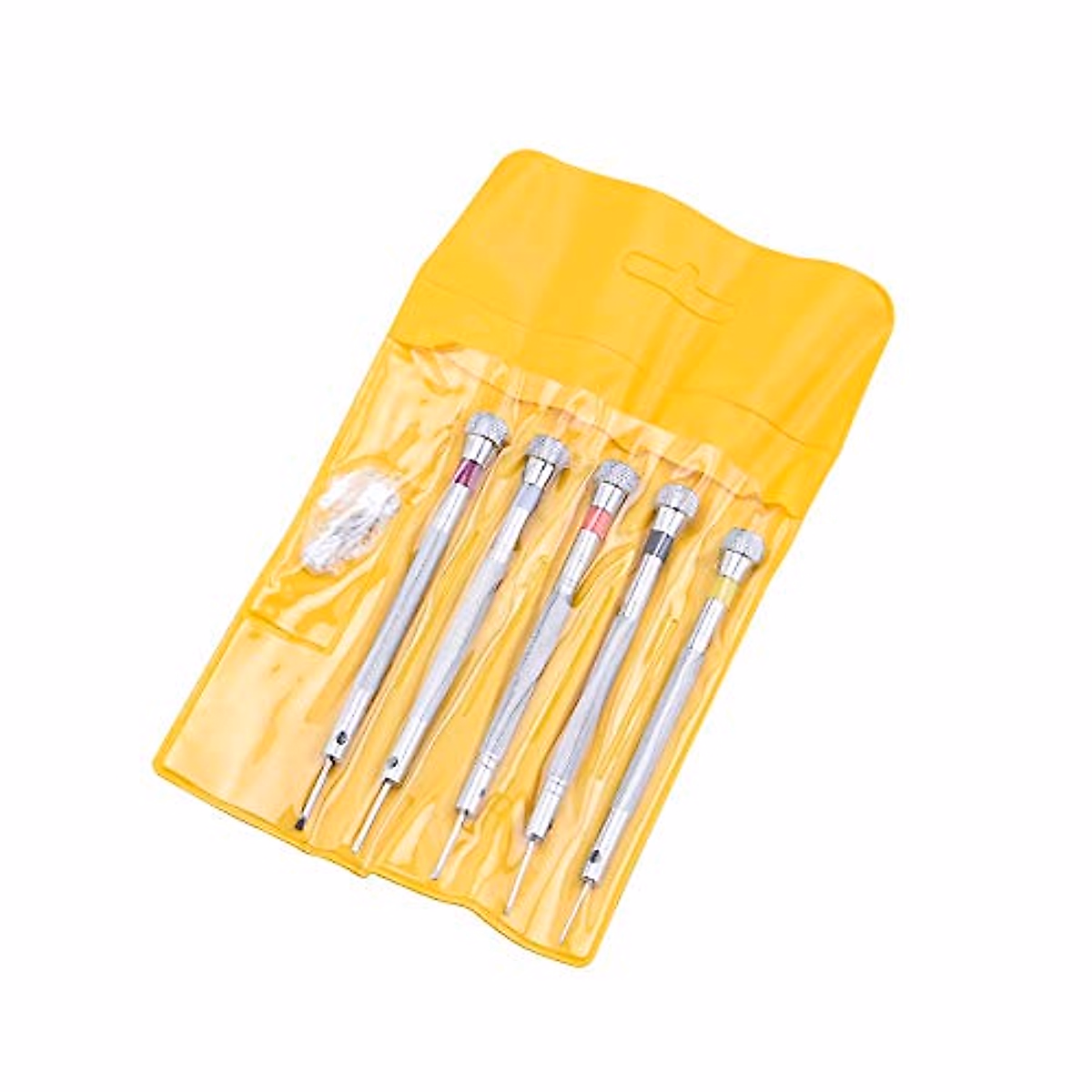 Micro Precision Jewelry Screwdriver Set - 5 PCS Screwdrivers with 5 Extra Replace Blades for Watch Repair,Eyeglasses Repair,Jewelry Work,Electronics Repair