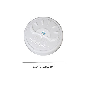 LIFKOME 2 Pcs Simulation Intelligent Sweeper Floor Mopping Robot Robotic Vacuums Robotic Vacuum Mop Vacuum Cleaner for Car Imitated Sweeping Machine The Lazy Automatic Plastic White