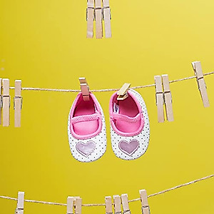 20PCS 3in Clothes Pins Wooden Clothespins for Multipurpose Everyday Laundry, Restaurant Menu, Towels, Craft, Photos, Grape Clip, Greenhouse Clip, Gardening Clip