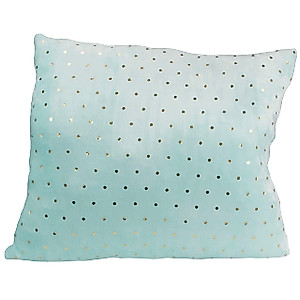 Urban Lifestyle Gold Foil Jumbo Pillow, Mint