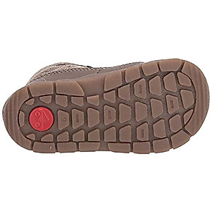 See Kai Run Boys' Sam II Waterproof Hiking Boot, Brown/Red, 6 M US Toddler