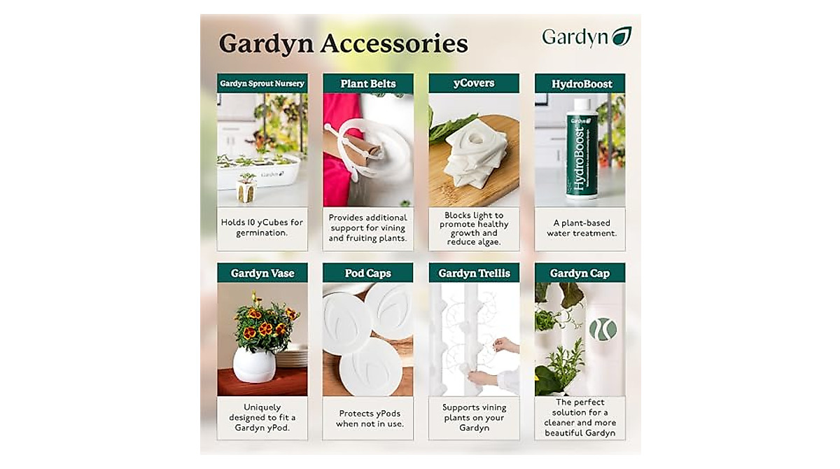 Gardyn 3.0 Hydroponics System - Grow 30 Plants Indoors