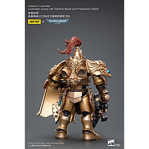 JoyToy Warhammer 40K: Adeptus Custodes Custodian Guard with Praesidium Shield 1:18
