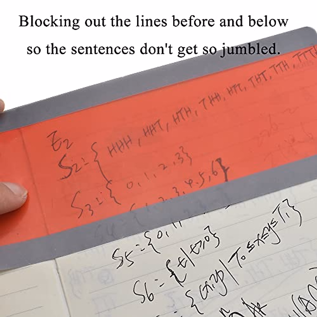 Acoeitl Guided Reading Highlight Strips Colored Overlay Bookmarks Tracking Rulers Focus Words Stop Jump Fun to Read Keep Sentence Organized Relax Eyes Reduce Glare for Dyslexia Student 6 Colors 6Pcs