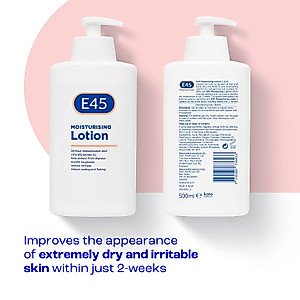 E45 Dermatological Moisturising Lotion, 500 ml