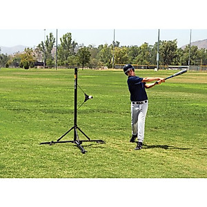 SKLZ Hit-A-Way Portable Baseball Training-Station Swing Trainer with Stand Black