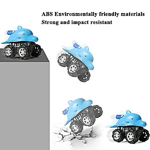 Liberty Imports 12 Pack Monster Truck Pull Back Cars, Large Animal Toy Pullback Vehicles Party Favors Play Set for Kids, Boys, Toddlers