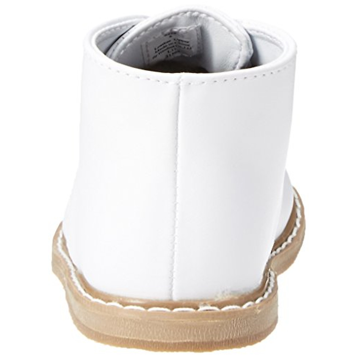 Baby Deer High Top Leather First Walker (Infant/Toddler),White,3 M US Infant