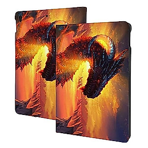 Red Dragon Fantasy Case Fit for IPad Air 3 Pro 10.5 Inch Case with Auto Sleep/Wake Ultra Slim Lightweight Stand Leather Cases