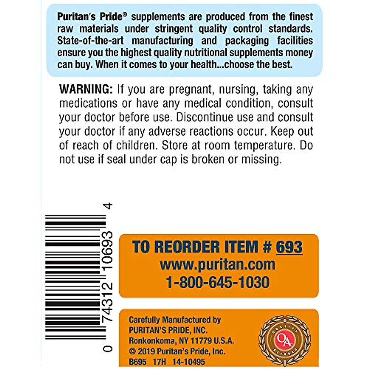 Puritans Pride Puritan's 1000 mg with Bioflavonoids Rose Hips Supports Immune System, Vitamin C, Unflavored, 250 Count