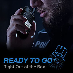 BAOFENG G11S GMRS Radio, NOAA Weather Radio Walkie Talkie Rechargeable, Long Range Two Way Radio with Earpiece, DIY GMRS Repeater Channels, Rechargeable GMRS Handheld Radio, 1 Pair