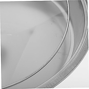 YARNOW Buffet Food Holder Flat Buffet Tray Rectangular Buffet Serving Plate Stainless-Steel Plate for Buffet Grilled Fish Plate Food Rack Chafing Dish Dining Table Metal Stainless Steel