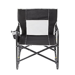 GSANEI Camping Gear，Camping Chairs，Outdoor Freestyle Rocker XL, Pewter Gray, Adult Chair， provides EXTRA comfort for a relaxing outdoor experience! With a broader and tougher frame, the heavy-duty Fre