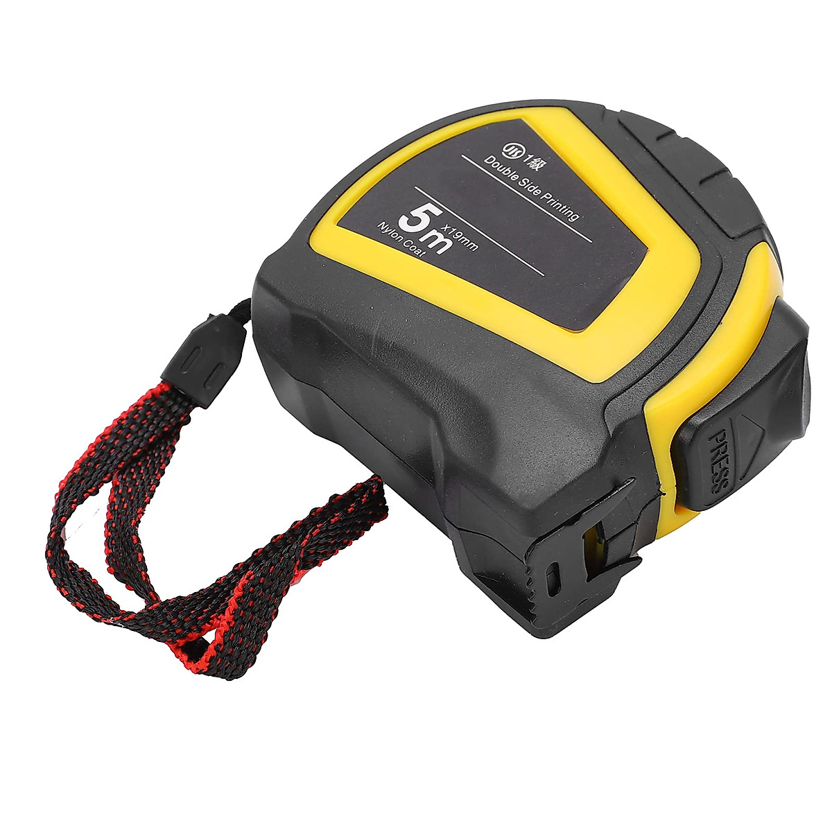 16.4ftx0.7in Steel Measure Tape, Retractable Dual Side Ruler with Metric System, Imperial System and Luban System, Auto Lock High Accuracy Heavy Duty Tape Measure Steel Blade Tape Measure