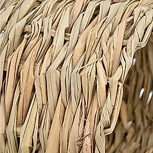 Pet Tunnel Bed, Woven Grass Tunnel for Rabbits for Guinea Pig for Hamster for Small Pet