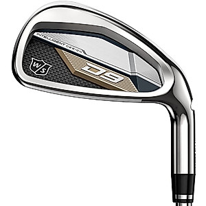 Wilson Staff D9 Iron Golf Set - Men's Right Hand Standard Length, Graphite Shaft Regular Flex, 4 & 5 Hybrid, 6-PW, Gap Wedge
