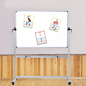Alphabet and Number Bulletin Board Set Traditional Manuscript Alphabet Cards with Photographs for Classroom Decoration