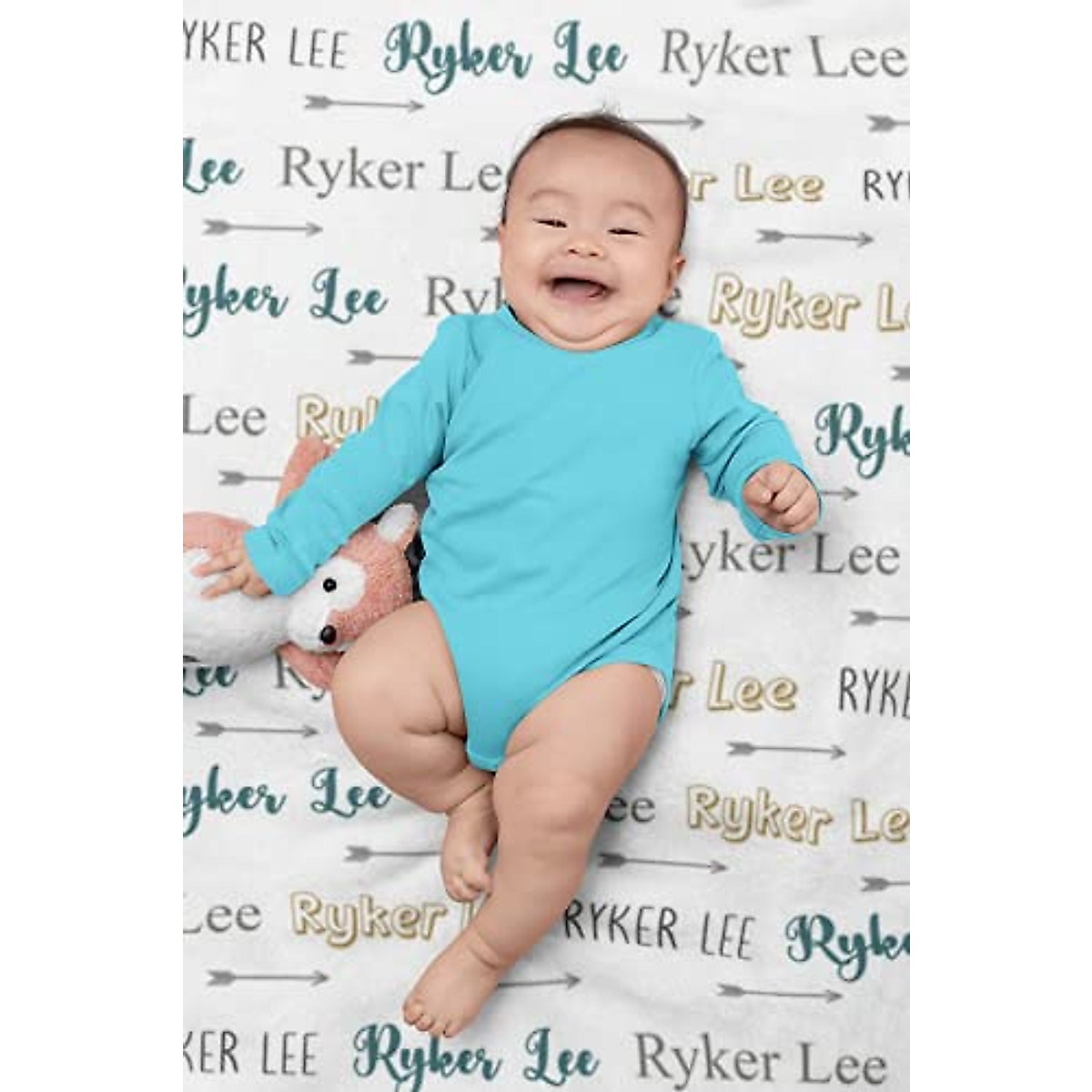 Kids and Adults, Great Gift for Birthday, Custom Blanket with Baby's Name, Customized Name Blanket as Birthday Gifts for Baby, Christmas, Newborn Baby, Gigi, Personalized Name Blankets for Son