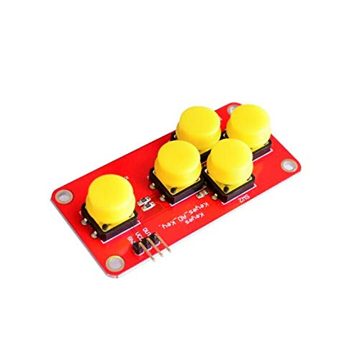 Lysee 3D Printer Parts & Accessories - 10 pcs AD Keyboard Simulate Five Key Module Analog Button for Sensor Expansion Board