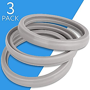 3-Pack of 25 Oz Food Jar Gaskets Compatible with Zojirushi Food Jar Gaskets O-Rings Seals by Impresa Products - BPA-/Phthalate-/Latex-Free - Replacement for 25 Ounce Container or Thermos